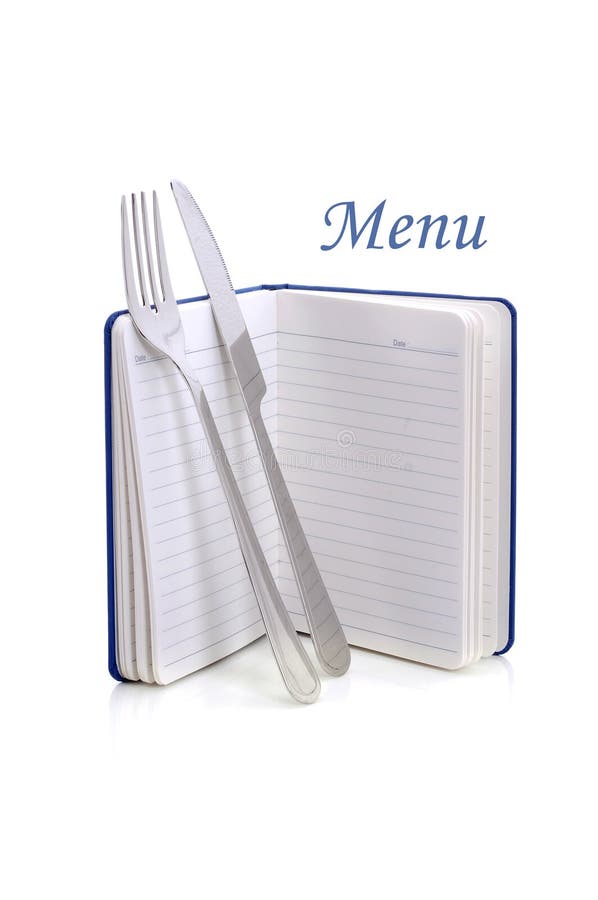 Menu card stock image. Image of arranged, occasion, objects - 32881089