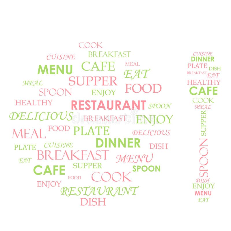 Menu cover stock vector. Illustration of text, vector - 11777811