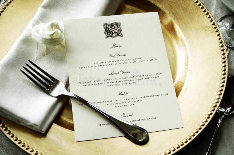 Menu del pranzo immagine stock. Immagine di alimento, ristorante - 1090281