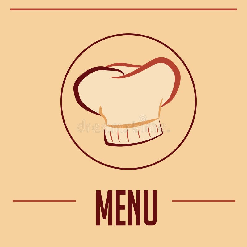 Menu design stock illustration. Illustration of label - 44807835