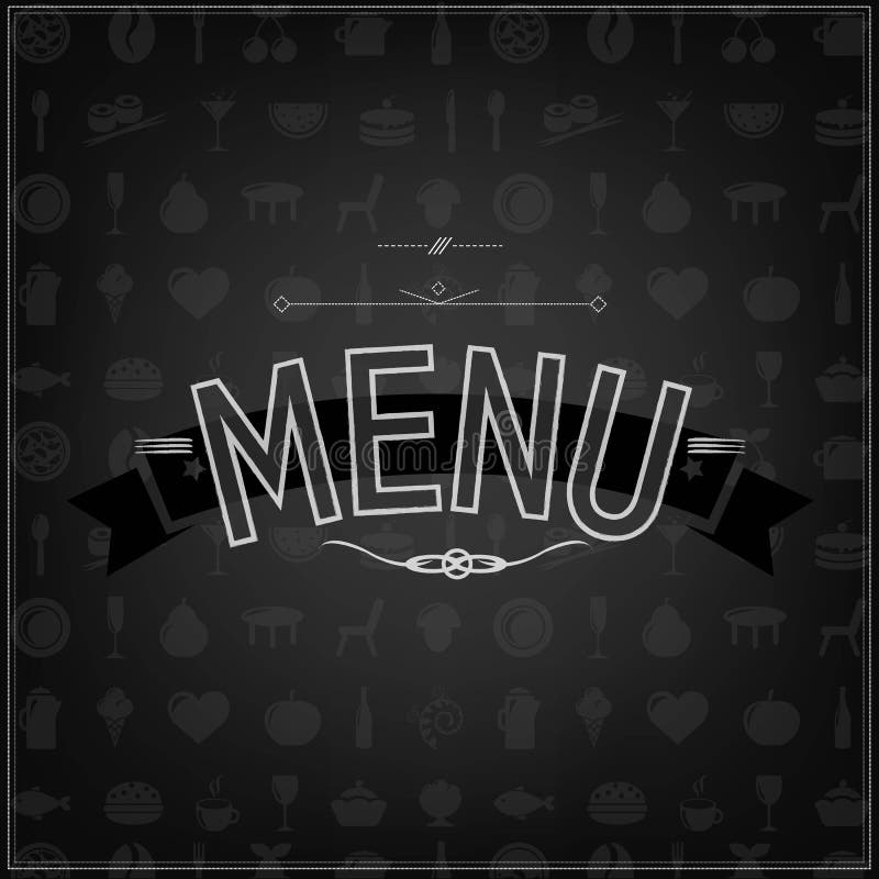 Menu Design stock vector. Illustration of cooking, beverage - 195653441
