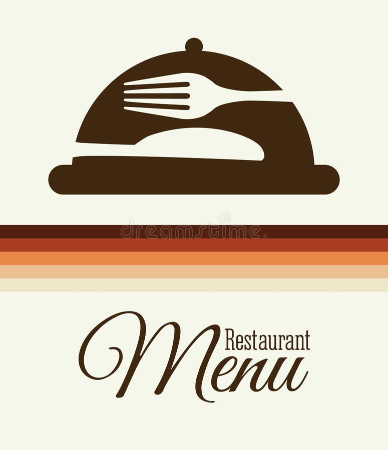 Menu design stock vector. Illustration of presentation - 44860219