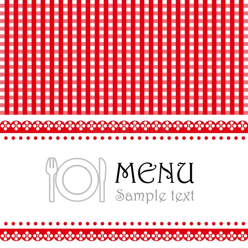 Red Menu Background Stock Illustrations – 85,210 Red Menu Background ...
