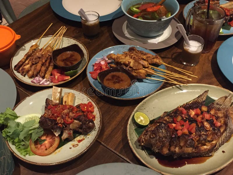 Menu for Dinner on the Table Stock Photo - Image of fresh, appetizer ...