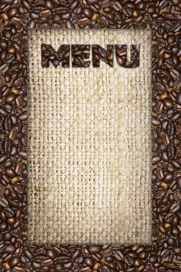 Coffee Menu Template stock vector. Illustration of wooden - 91349377