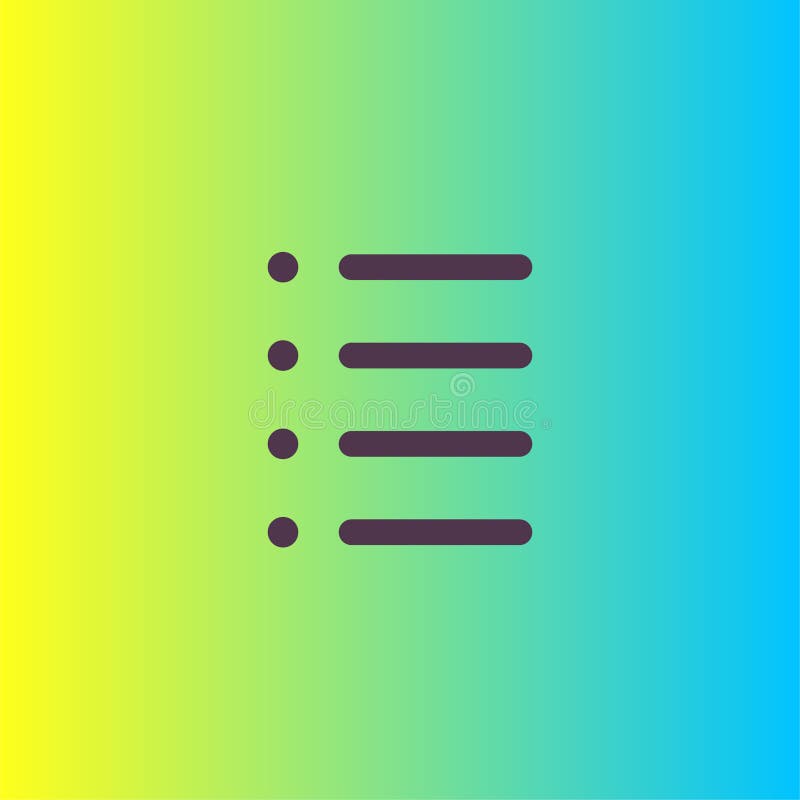 Menu icon flat style line stock illustration. Illustration of food ...