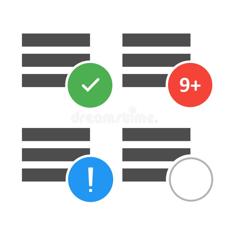 Menu Icon for Site Design. Mobile App Interface. Vector Ui Design Stock ...