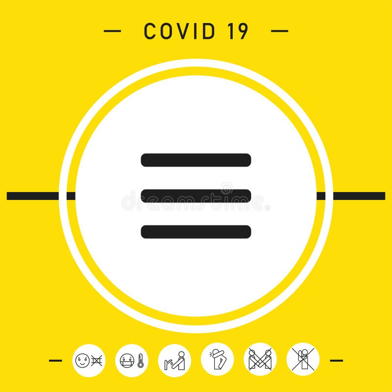 Menu Icon Symbol. Graphic Elements for Your Design Stock Vector ...