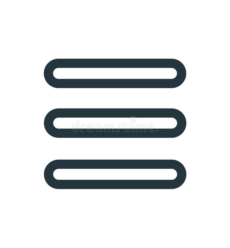 Menu Icon. Trendy Menu Logo Concept on White Background from Use Stock ...