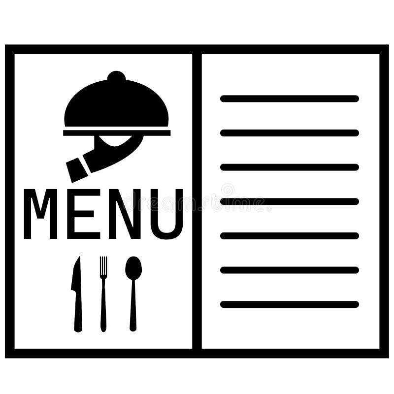 Menu Icon on White Background. Menu Symbol for Your Web Site Stock ...