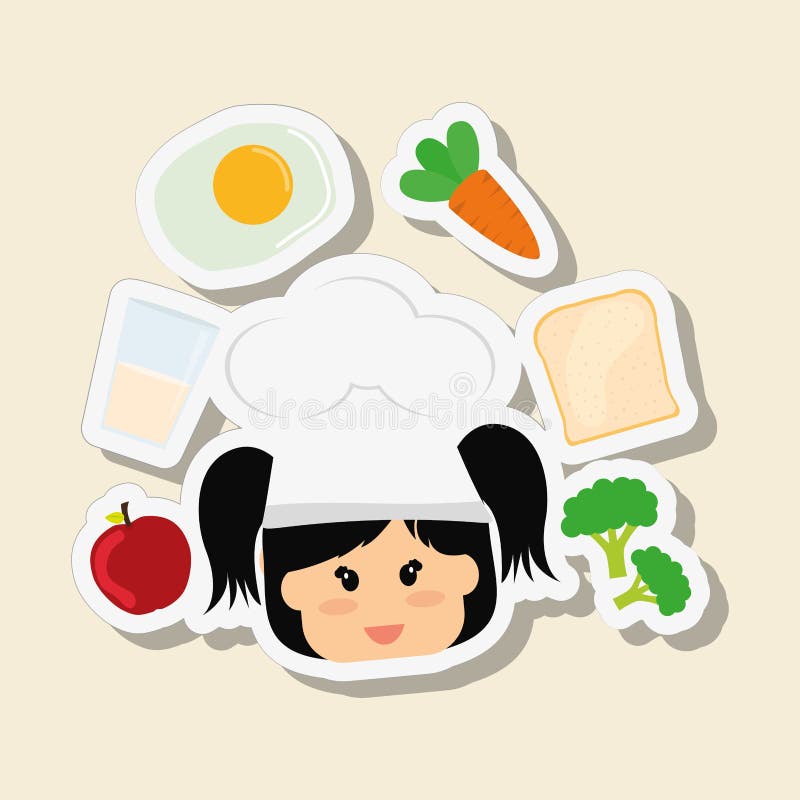 Menu Kids Icon Design, Vector Illustration, Vector Illustration Stock ...