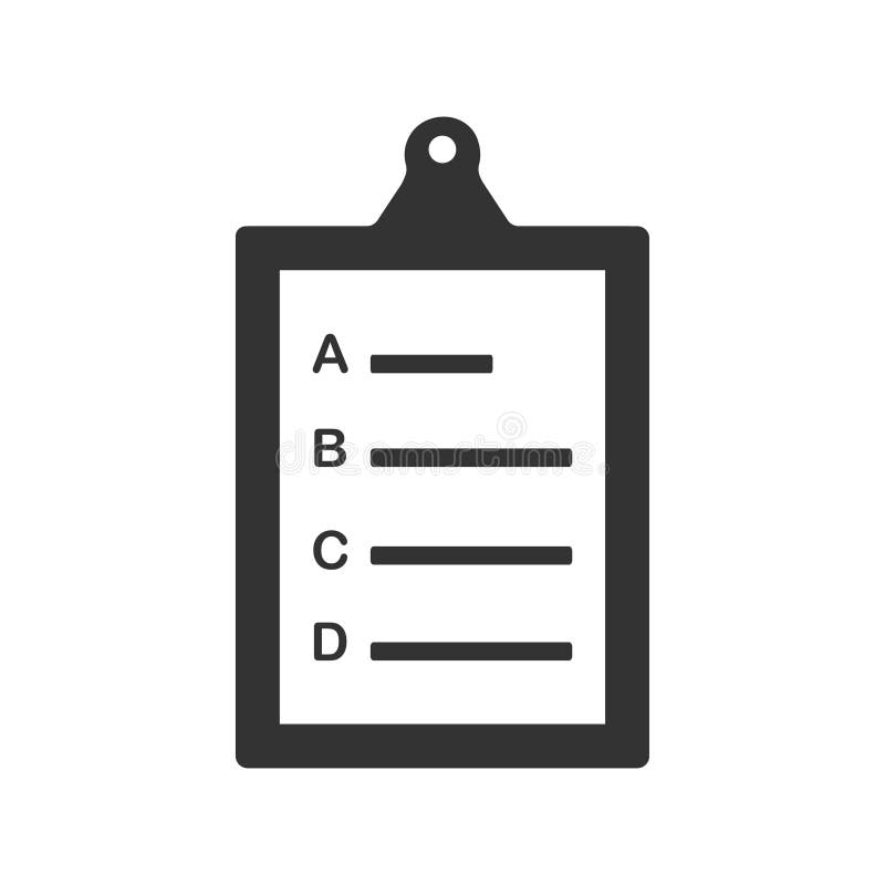 Menu list, check list stock vector. Illustration of customer - 223424594