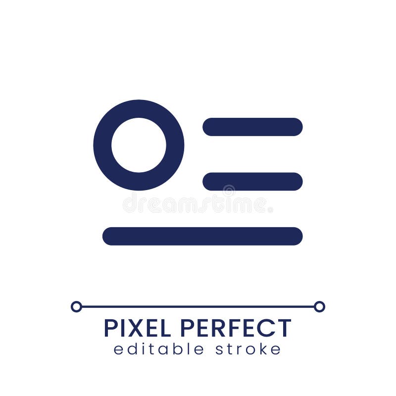 Menu Notification Pixel Perfect Linear Ui Icon Stock Vector ... Menu Notification Pixel Perfect Linear Ui Icon Stock Vector ...