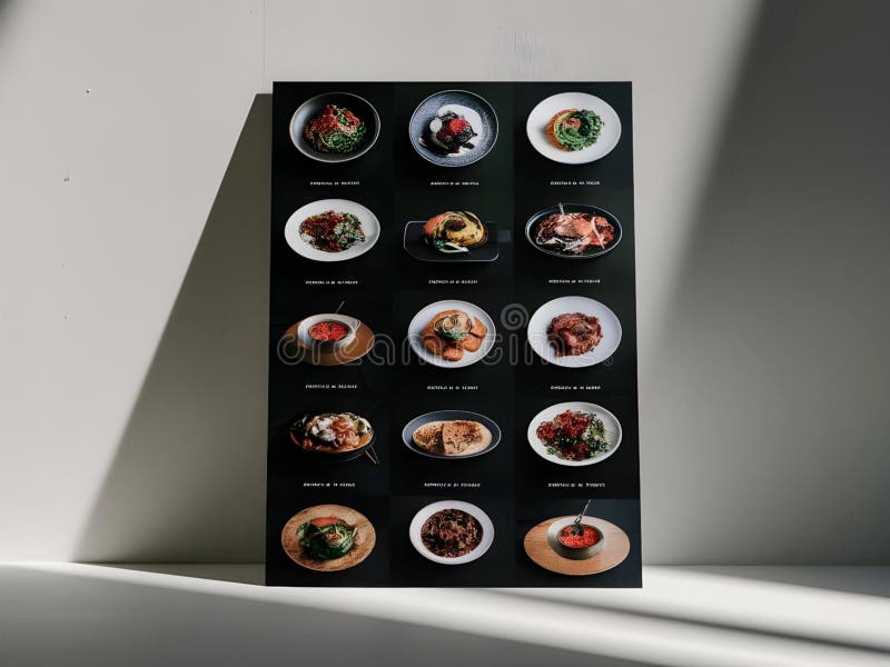 A Menu for a Restaurant Called Menus with the Menu for the Menu Stock ...