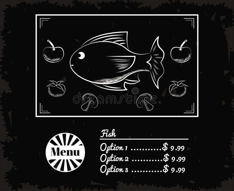 Menu restaurant items stock vector. Illustration of breakfast - 132889362