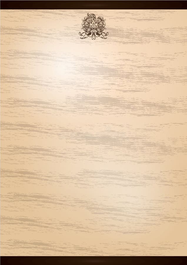 Menu Template. Vector Illustration Decorative Design Stock Vector ...