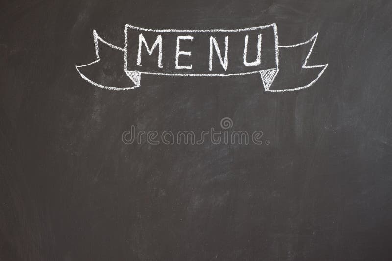 Menu title stock illustration. Illustration of breakfast - 58706550