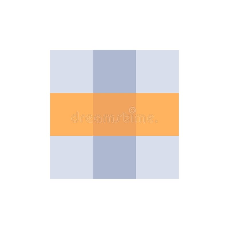 Menu, Ui, Basic Flat Color Icon. Vector Icon Banner Template Stock ...