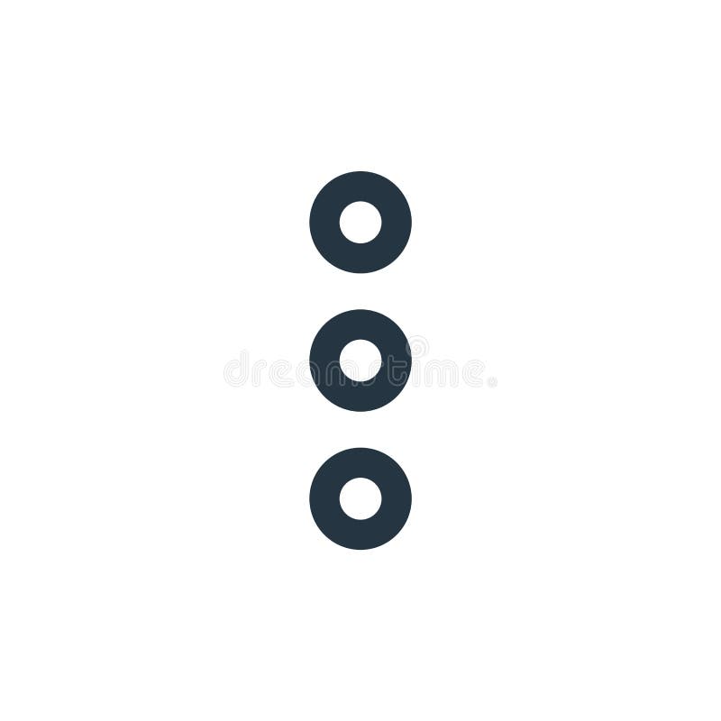 Menu Vector Icon. Menu Editable Stroke. Menu Linear Symbol for Use on ...