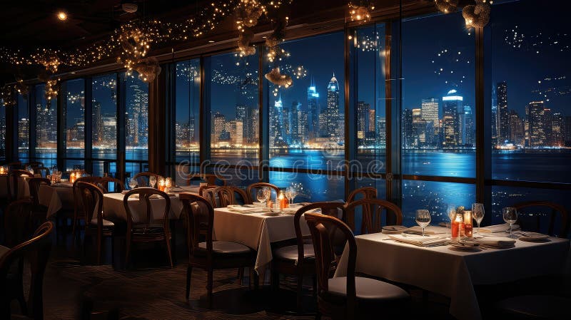 Menu View Restaurant Background Stock Illustration - Illustration of ...