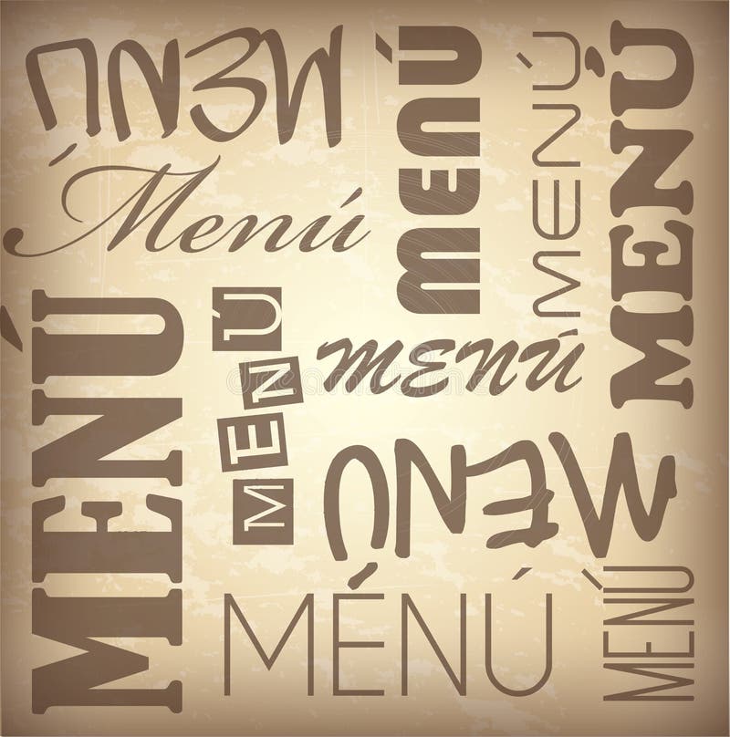 MENU of the DAY, Words on Red Rectangle Stamp Sign Stock Illustration ...