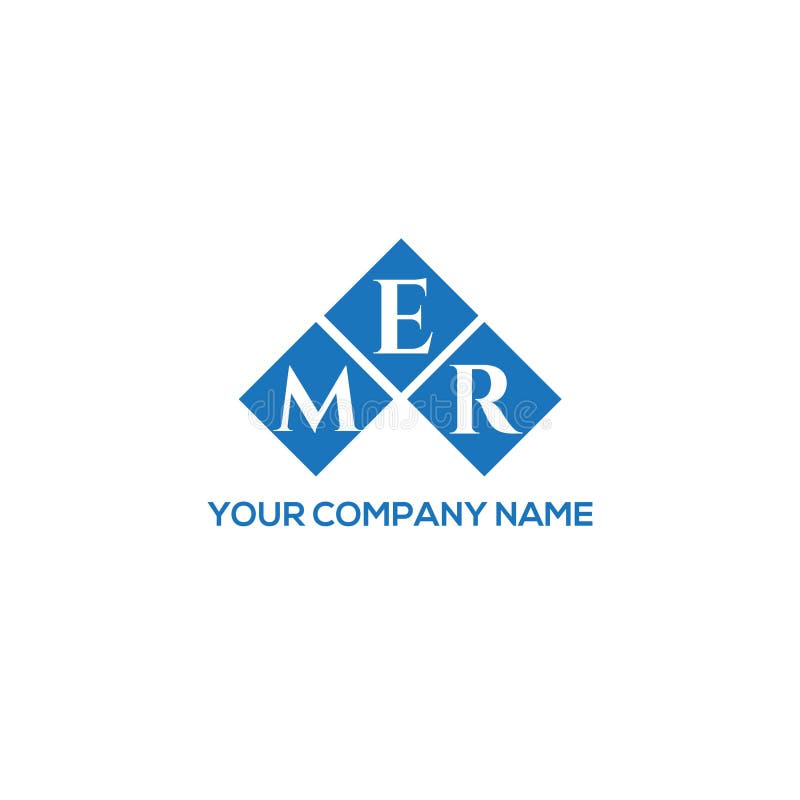 MER Letter Logo Design on BLACK Background. MER Creative Initials ...