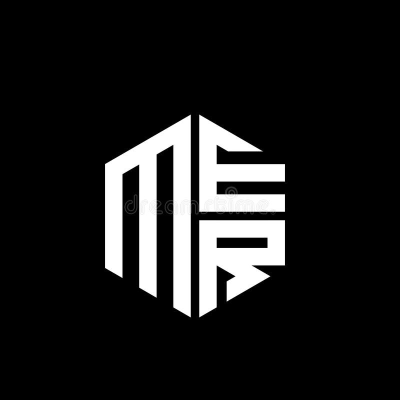 .MER Logo MER Icon MER Monogram MER Letter Minimalist Circle Flat ...