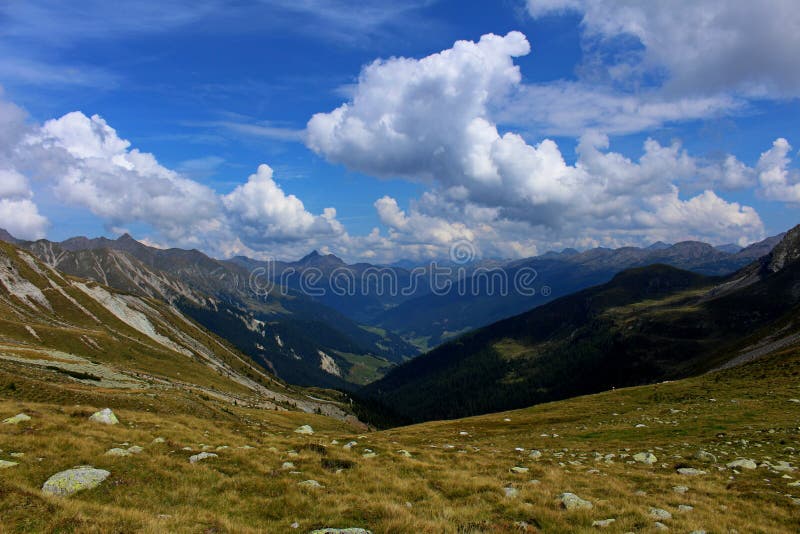 Merano 2000, Panoramic View of the Alps Stock Image - Image of farm ...