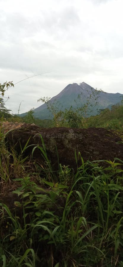 Merapi montain stock photo. Image of merapi, montain - 268409544