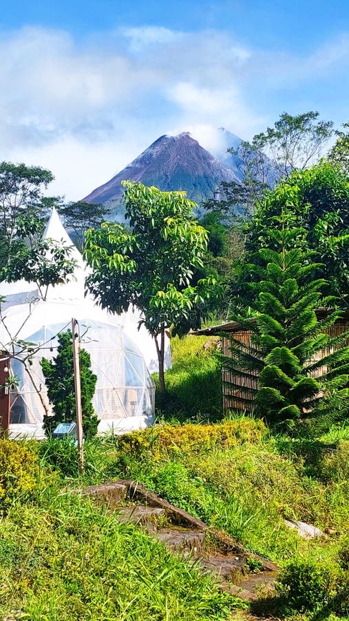 577 Merapi Mountain Active Volcano Stock Photos - Free & Royalty-Free ...