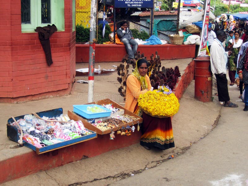 Mercado de calle indio imagen de archivo editorial. Imagen de mercado ...