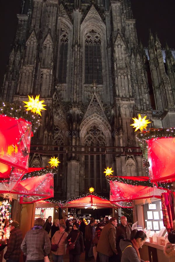 Mercado De La Navidad En Colonia Foto editorial - Imagen de europa ...