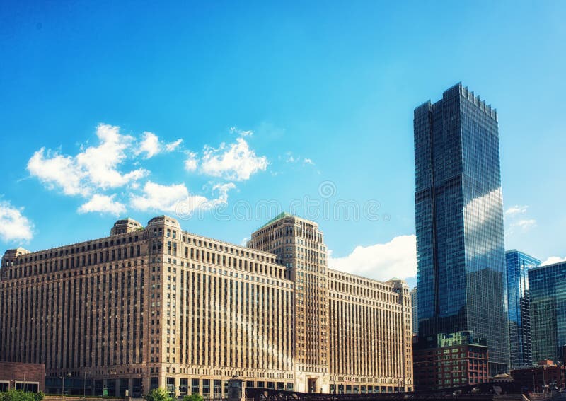 Mercadoria Mart Building Chicago Imagem de Stock - Imagem de chicago ...