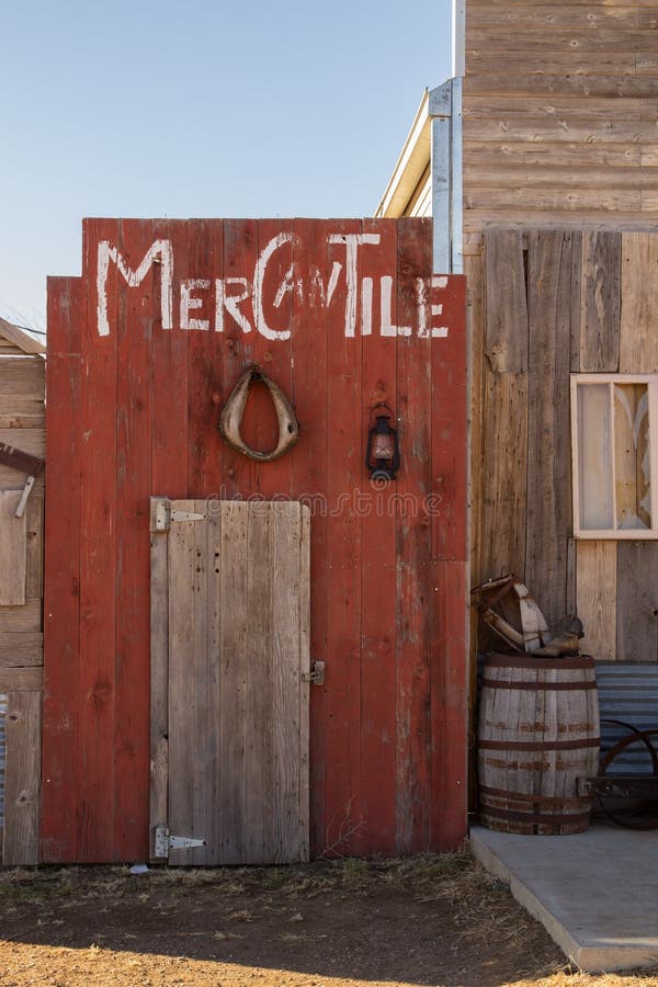 Mercantile store front stock image. Image of painted - 39311191