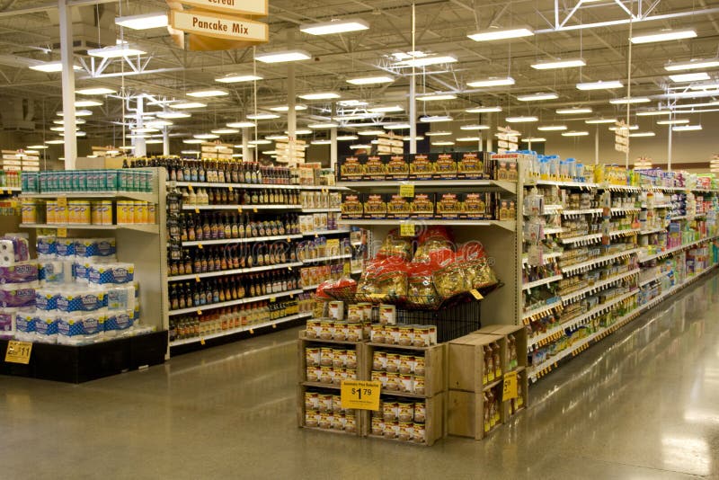 Mercearia do supermercado foto de stock editorial. Imagem de loja ...