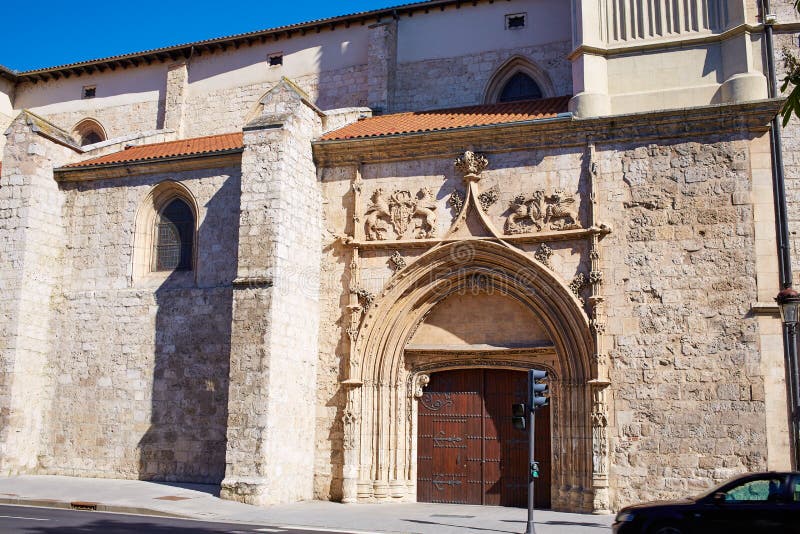 Merced Church in Burgos at Castilla Leon Spain Stock Image - Image of ...