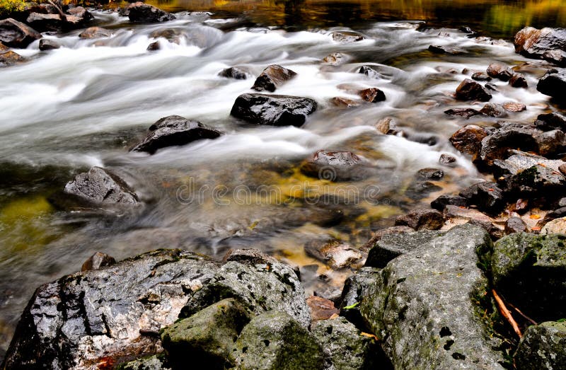 Merced River stock image. Image of lake, nature, outside - 7483033