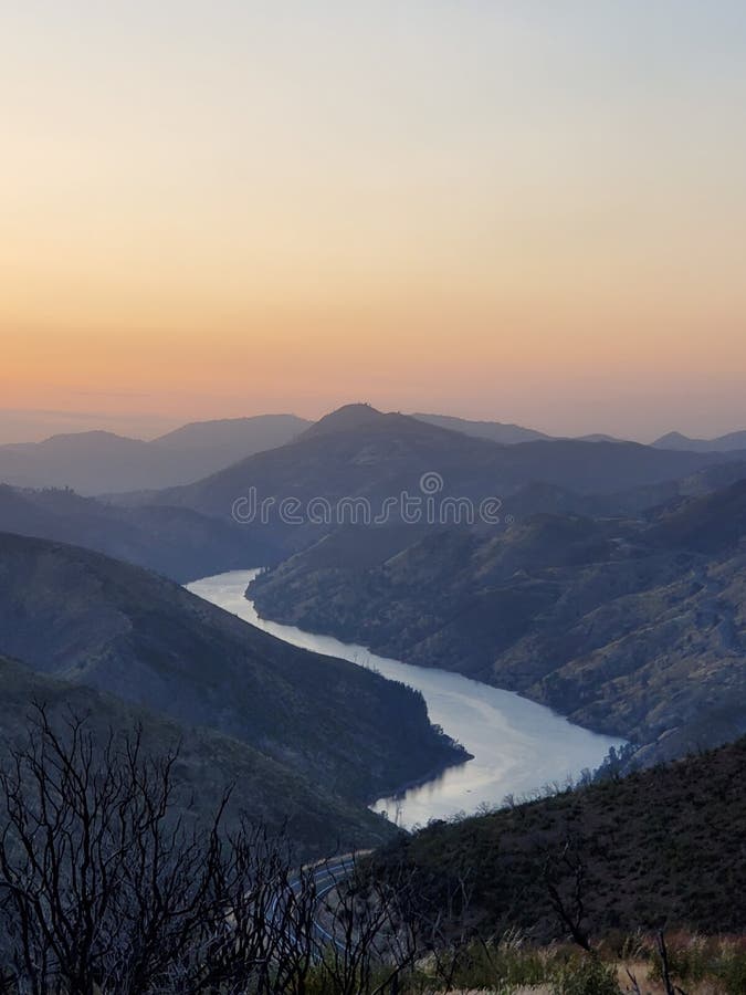 Merced sunset stock photo. Image of river, nature, merced - 161006916