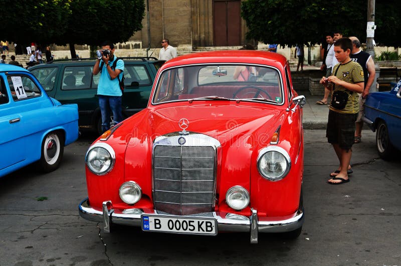 Mercedes-Benz 219, 1958 editorial photo. Image of fast - 20181286