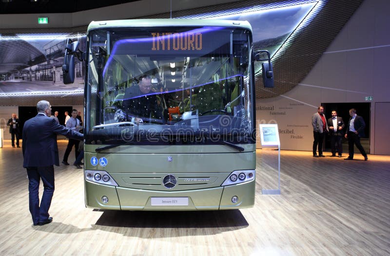 Mercedes Benz Bus Intouro EEV Editorial Stock Photo - Image of europe ...