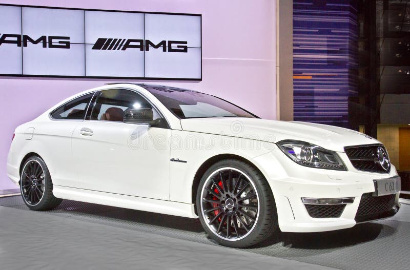 Mercedes Benz C63 AMG editorial image. Image of benz - 19269075