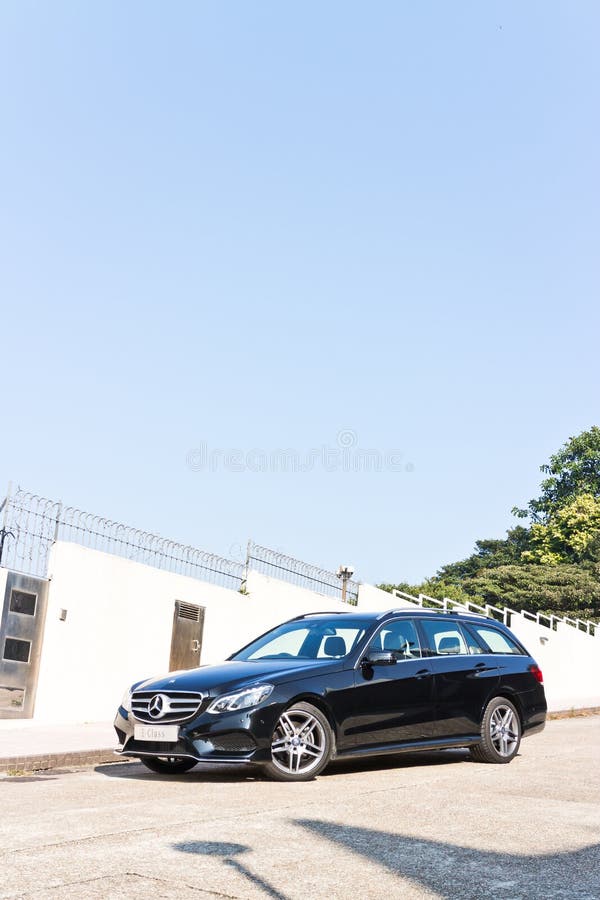 Mercedes-Benz E-Class Avant 2013 Model Editorial Photography - Image of ...