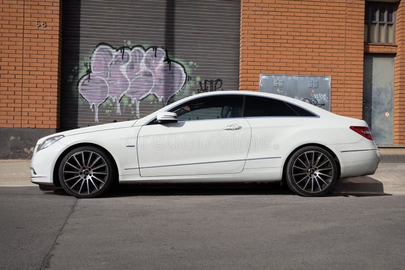 Mercedes-Benz E-Class C207, Fourth Generation Coupe Editorial Photo ...