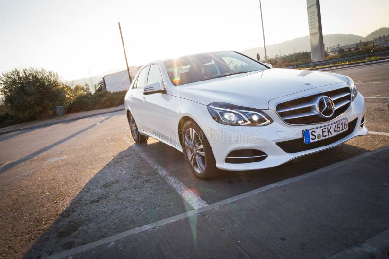 Mercedes-Benz E-Class 2013 Model Editorial Stock Image - Image of ...