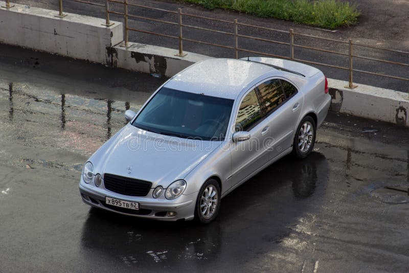 Mercedes-Benz E-Class Rides on the Road Editorial Image - Image of ...