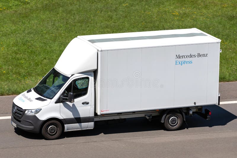 Mercedes-Benz Express Sprinter Editorial Image - Image of motorway ...