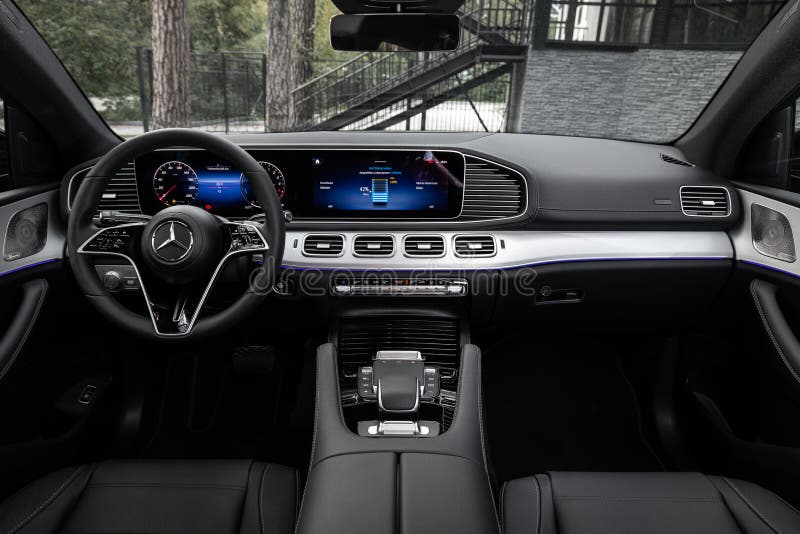 Mercedes-Benz GLE Coupe editorial photography. Image of steering ...