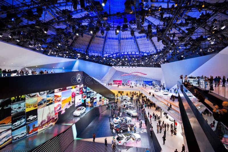 Mercedes-Benz in IAA 2013 editorial stock photo. Image of canon - 38819563