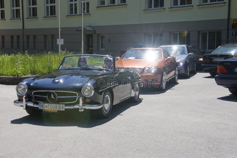Mercedes Benz Meeting in SLOVAKIA Editorial Image - Image of benz, tour ...
