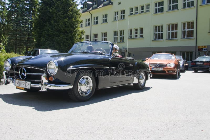 Mercedes Benz Meeting in SLOVAKIA Editorial Stock Photo - Image of ...